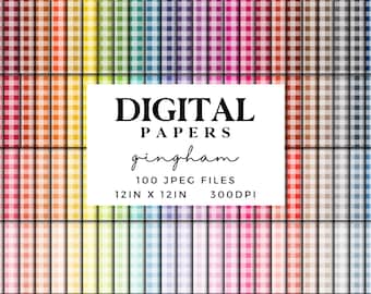 Brick Pattern Scrapbook Paper in 100 Colours - Seamless Pattern Brick ...