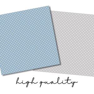 Polka Dot Digital Paper 100 Colours - Spotty Seamless Pattern Scrapbook ...