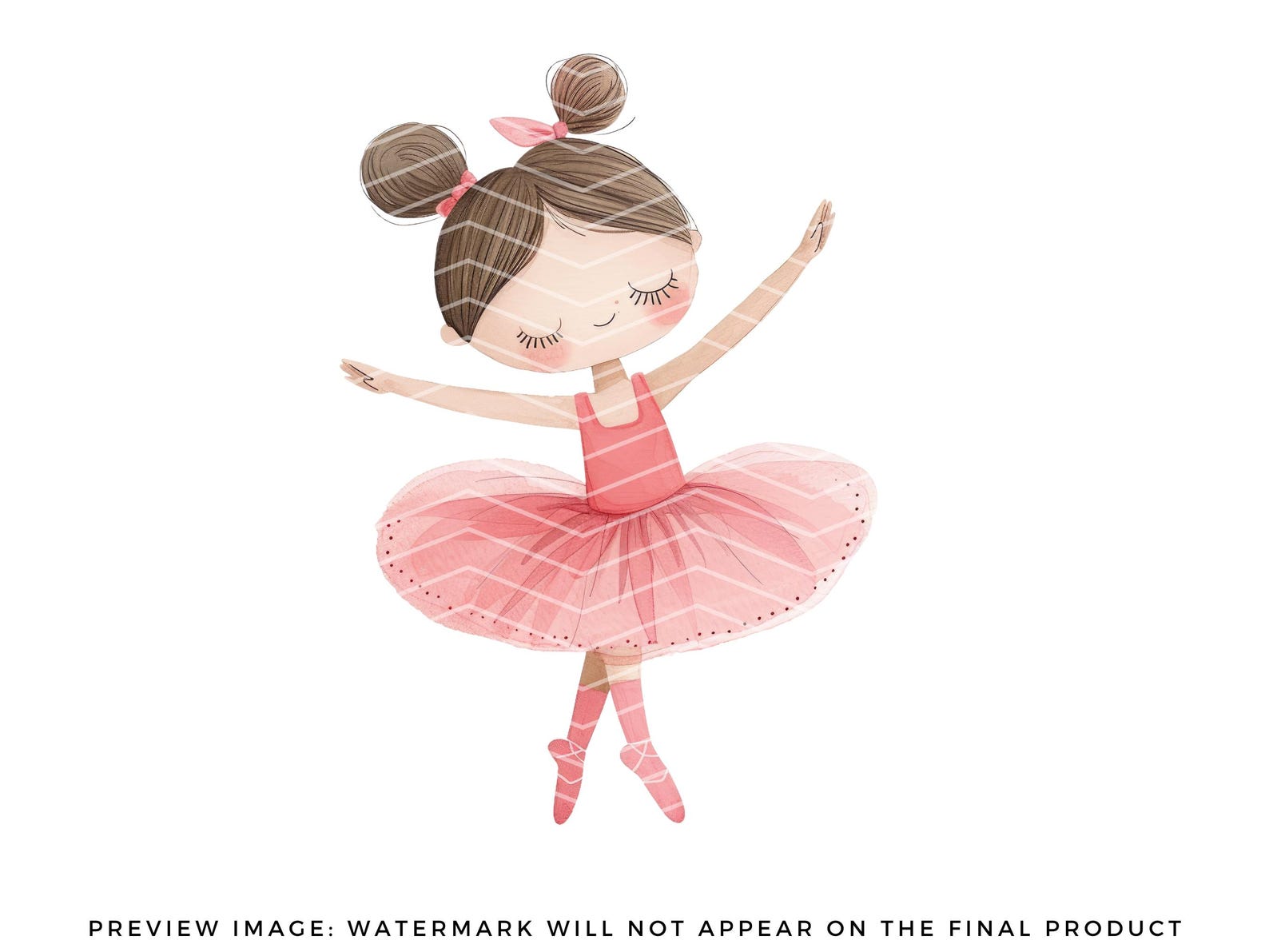 Ballerina Clipart Set - Ballet Dance Clip Art for Nursery Wall Art ...