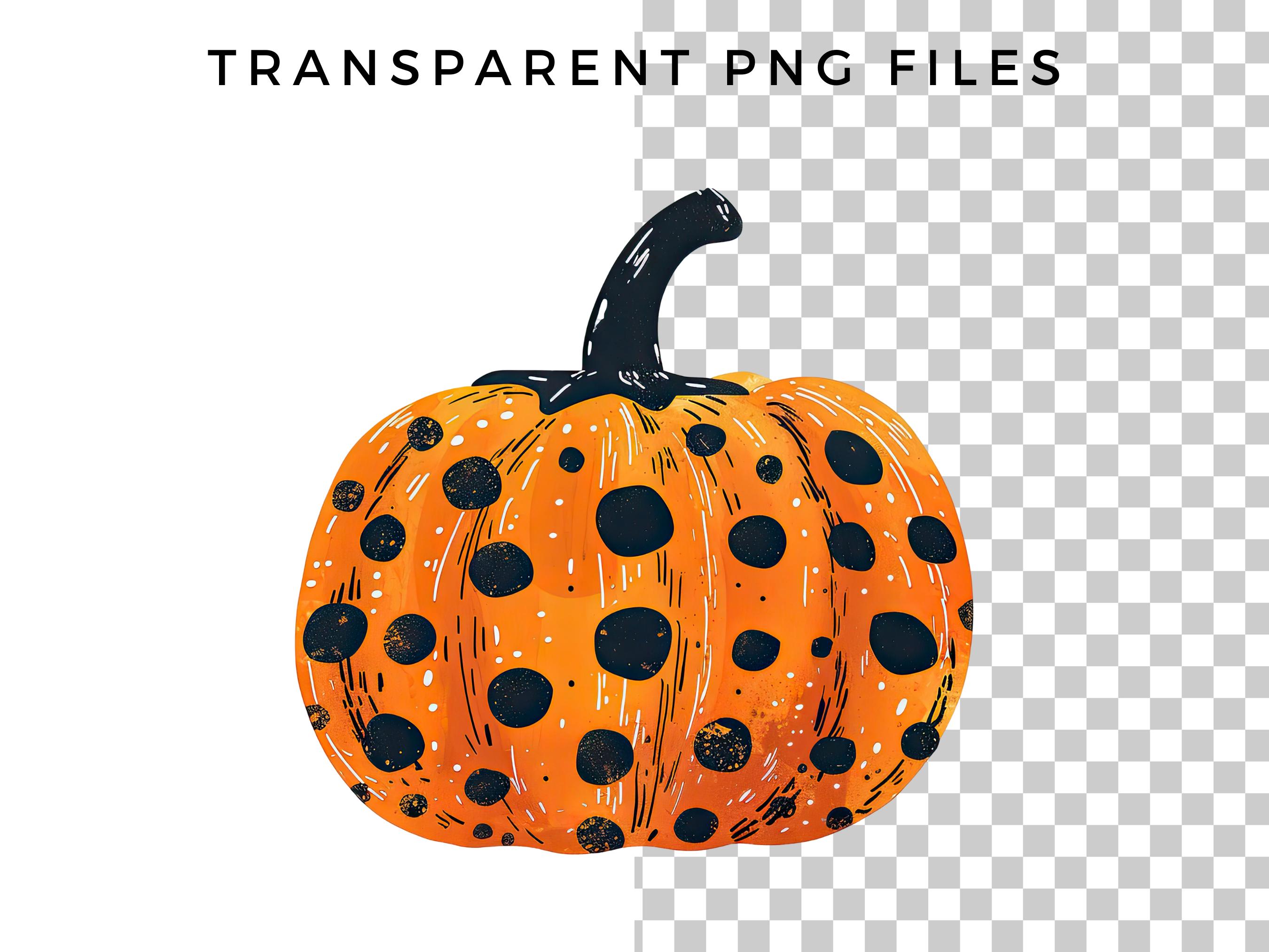 Halloween Pumpkin Clipart - Jack O Lantern Clipart - Spooky Pumpkin PNG ...
