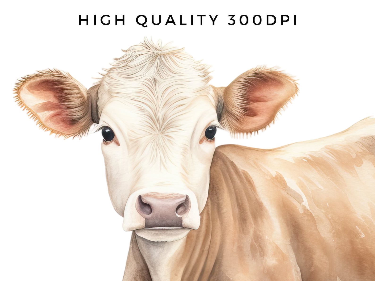 Farm Animals Clipart Watercolor Clipart for Commercial Use Farm Clip ...