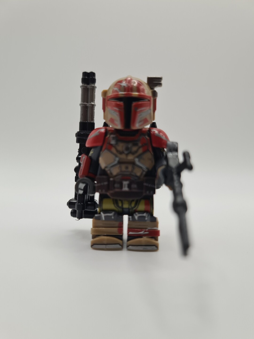 Mandalorian Warrior Heavy Star Wars Mini Figure - Etsy