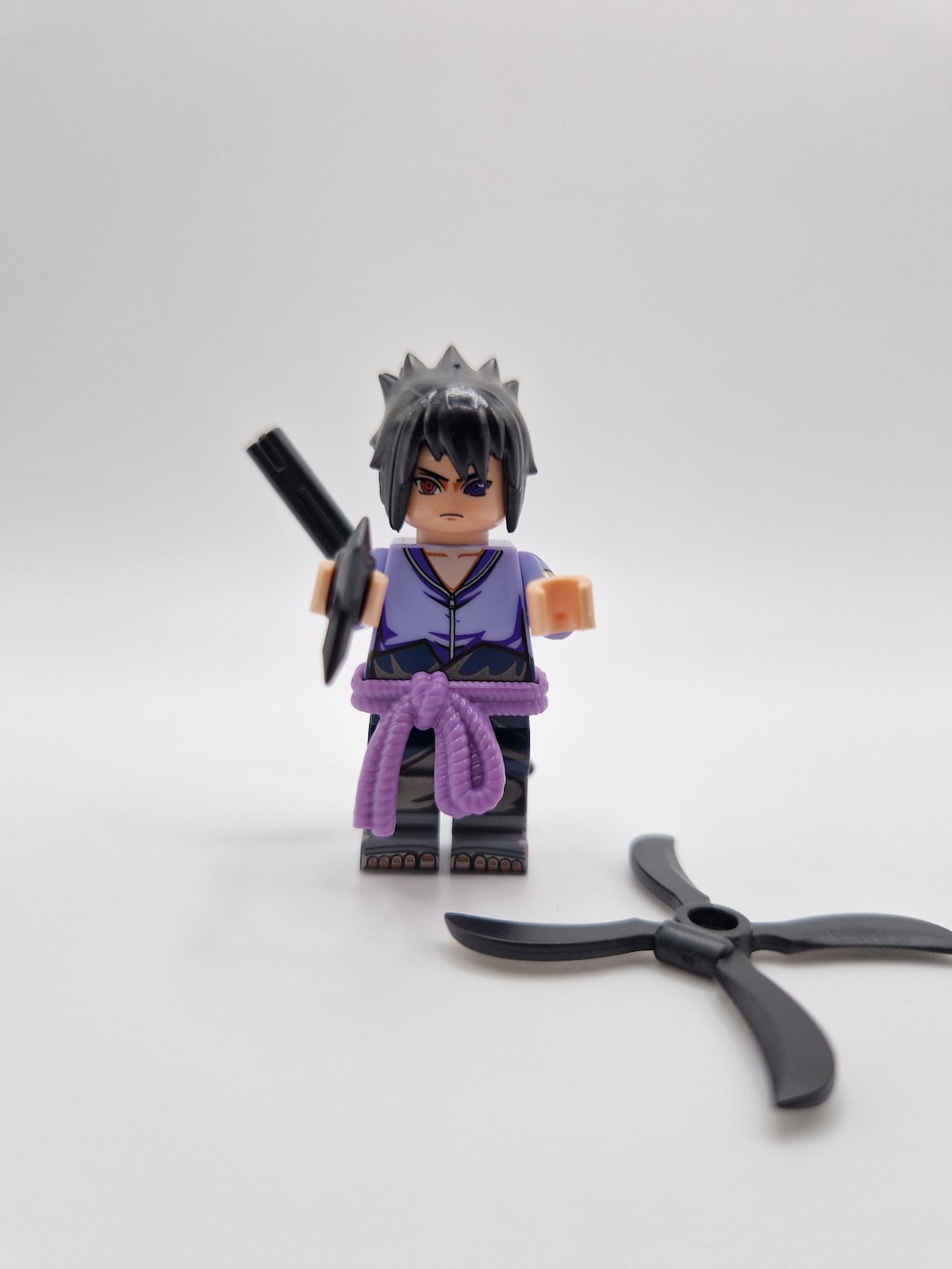 Sasuke Uchiha Naruto Mini-figure - Etsy