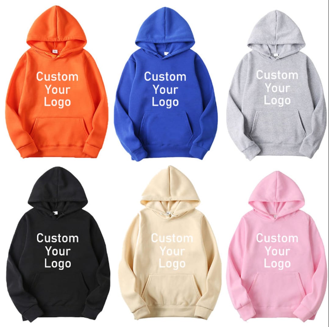 Embroidered Hoodies, Personalized Sweatshirts, Custom Hoodie With Top ...