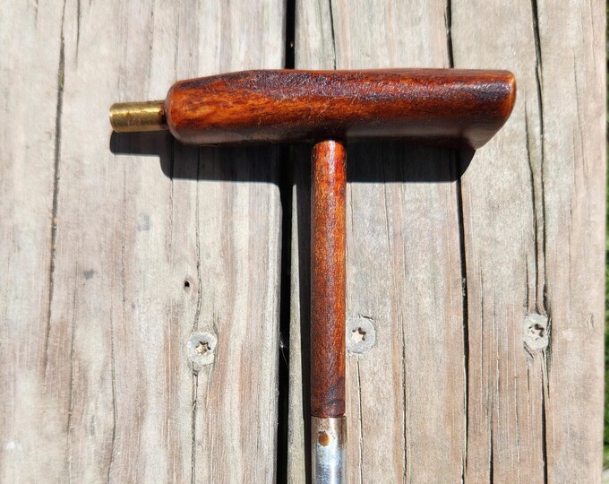 Ball Starter With Antler Handle and Brass Short Start on End, Made to ...