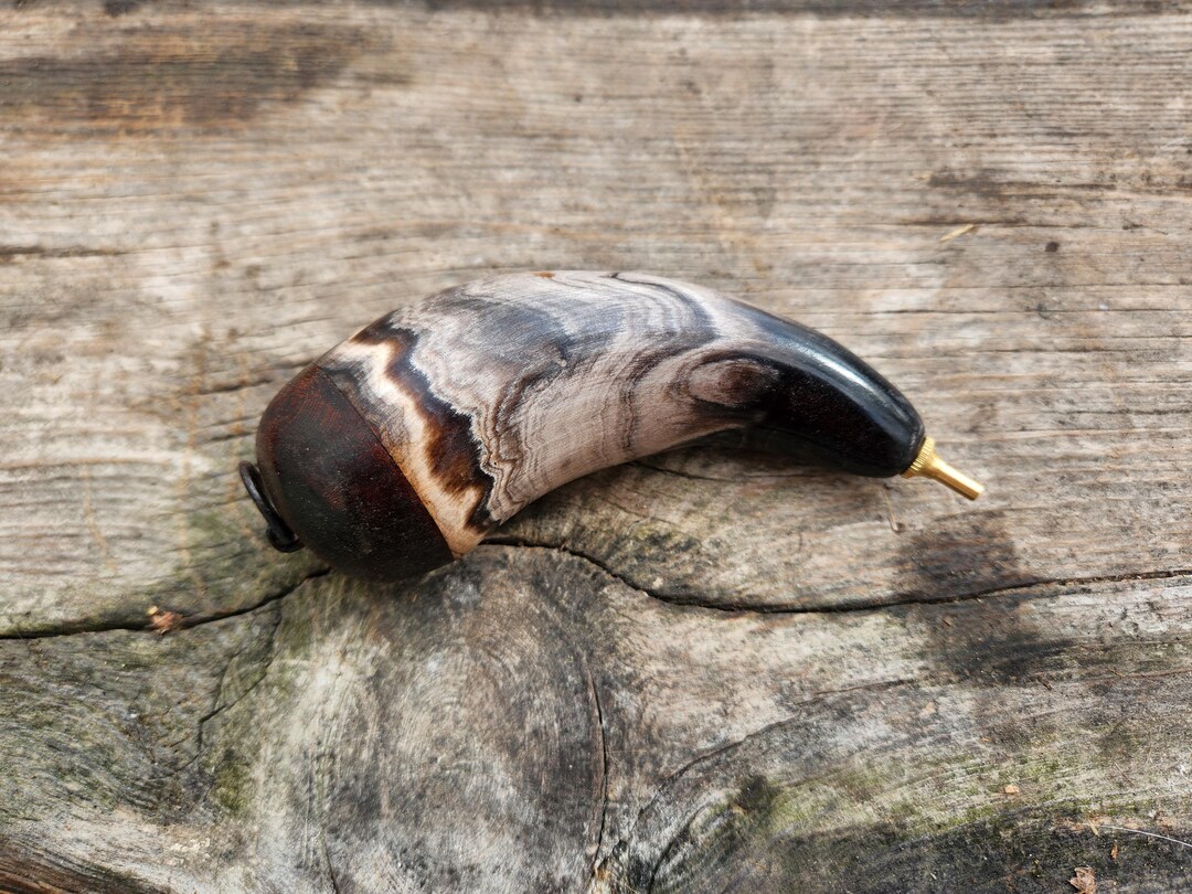 Black Powder Spring Loaded Pan Primer Made With Cow Horn - Etsy