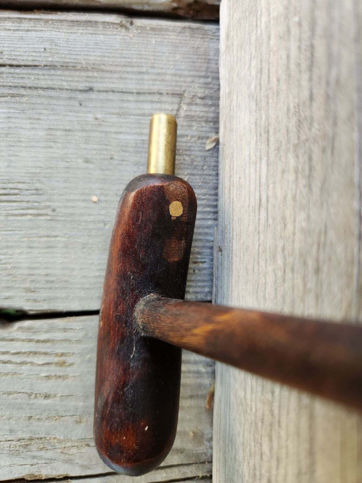 Ball Starter With Wood Handle and Brass Short Start on End of Handle - Etsy
