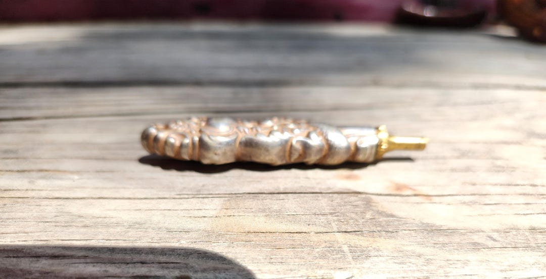 Black Powder Spring Loaded Pan Primer Made From an Old Knife Handle. - Etsy