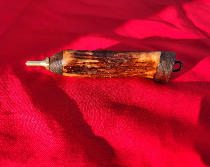 Black Powder Spring Loaded Pan Primer Made From Antler, Wood End and ...