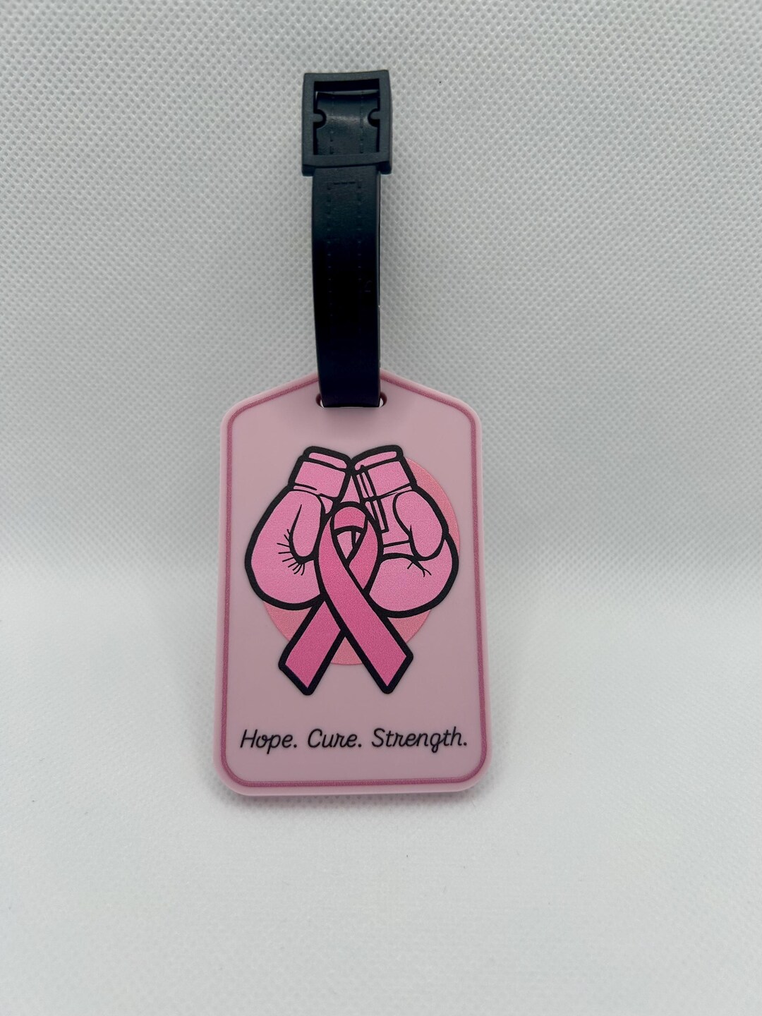 Pink Breast Cancer Awareness Luggage Tag: Crew Gift - Etsy