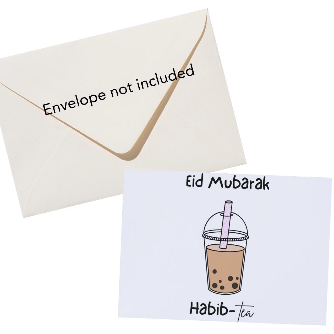 10pc Funny Cute Digital Eid Postcards | Unique Eid Greeting Card | Eid ...