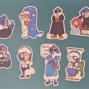 Starfall Inspired FNAF Stickers Volume One - Etsy