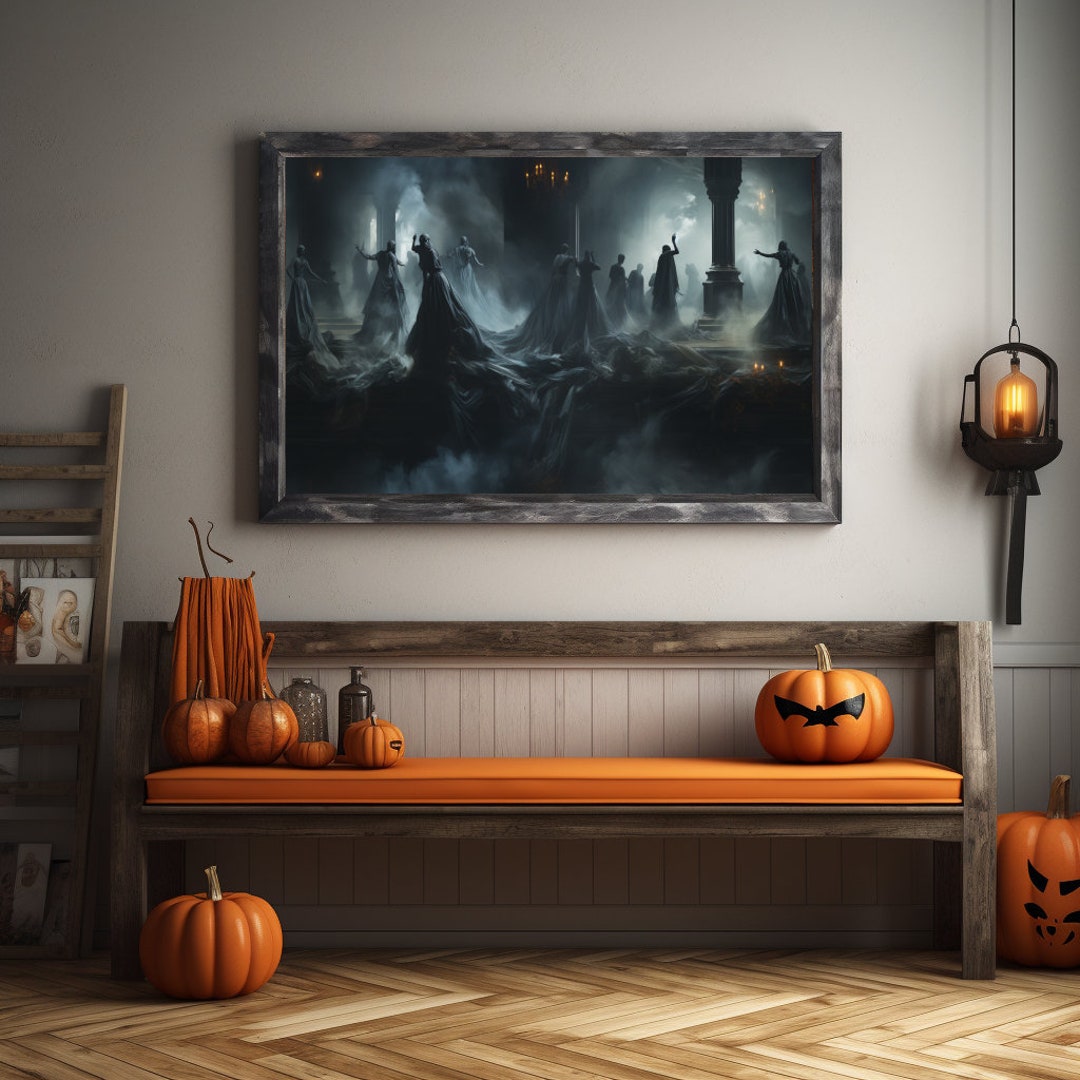 Halloween Ghostly Dancers Instant Digital Download Package SIX ...