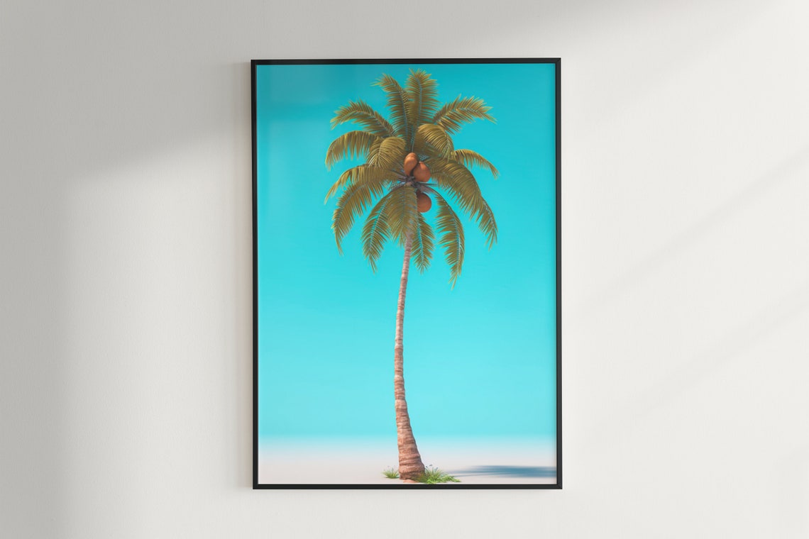 Palm Tree Print Digital Download - Etsy