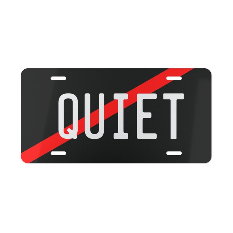 License Plate Vanity Plate Quiet Mexico Road Racing Fast - Etsy