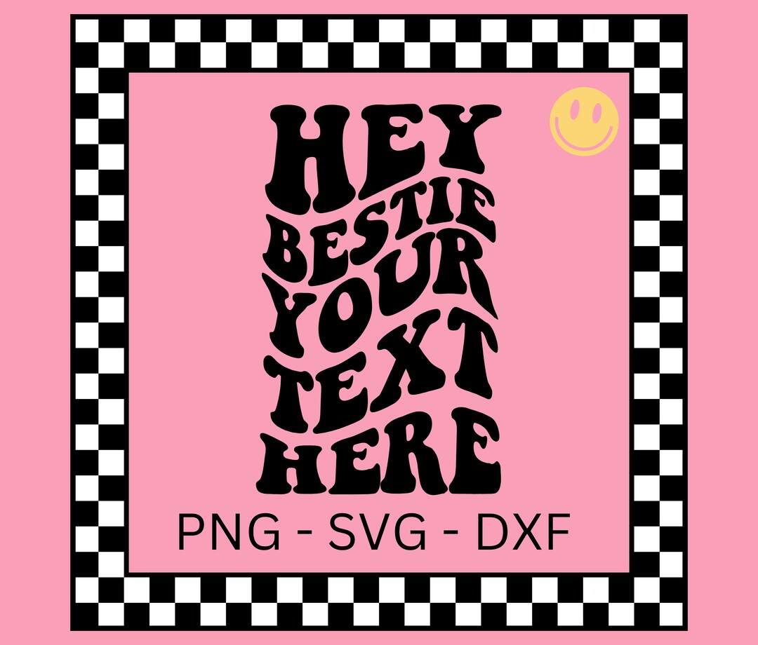 Custom Wavy Text Custom Wavy Letters Wavy SVG Custom Retro Wavy Letters ...