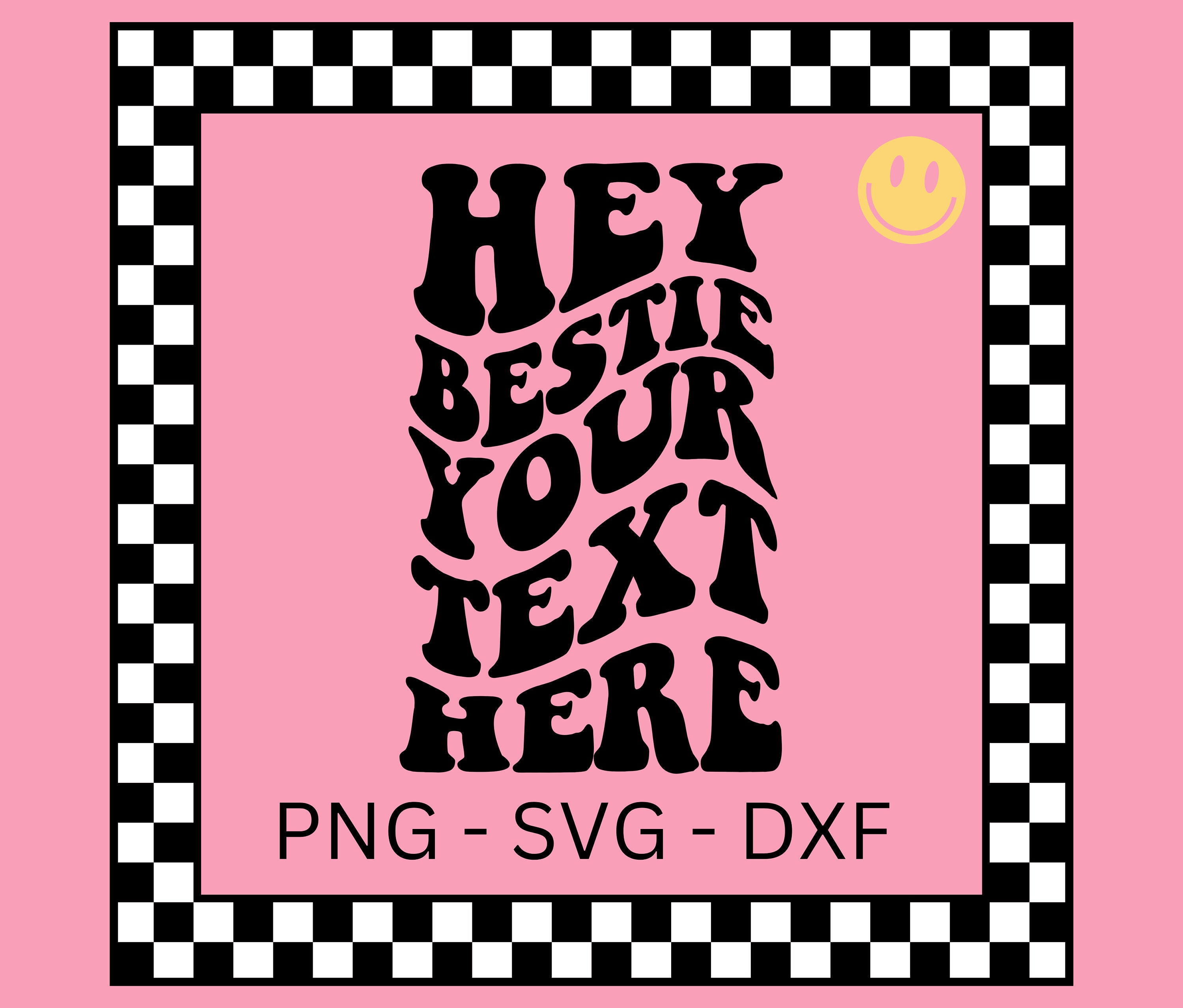 Custom Wavy Text Custom Wavy Letters Wavy SVG Custom Retro Wavy Letters ...