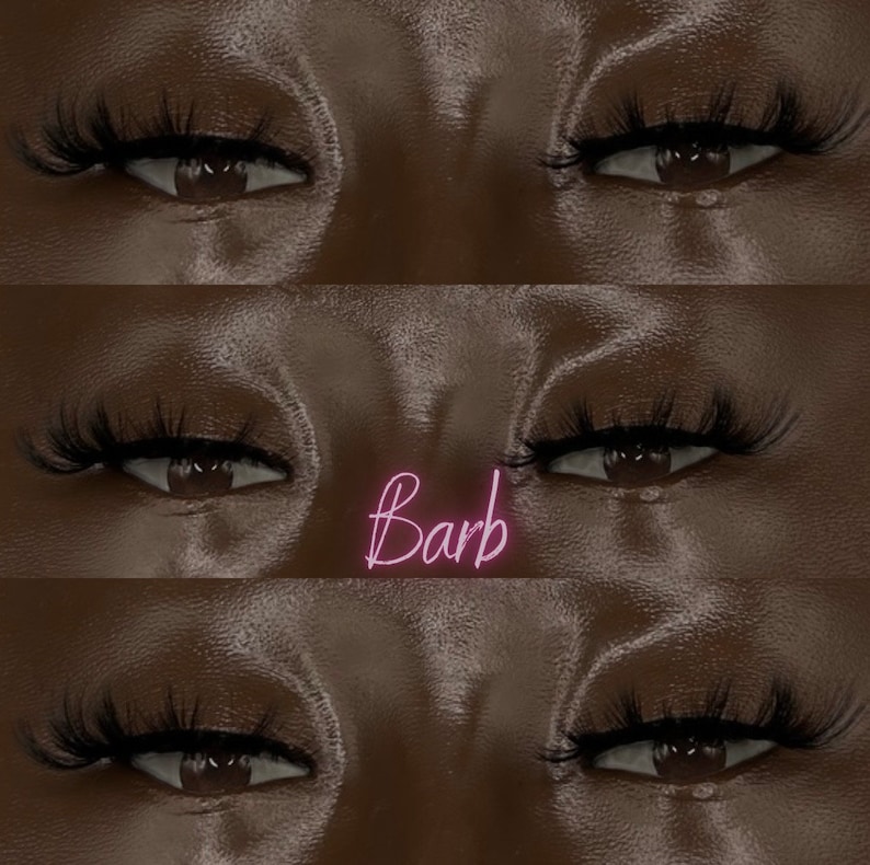Beauty, Falsies Reusable Eyelashes, Gift Idea, Eyelashes,barb - Etsy