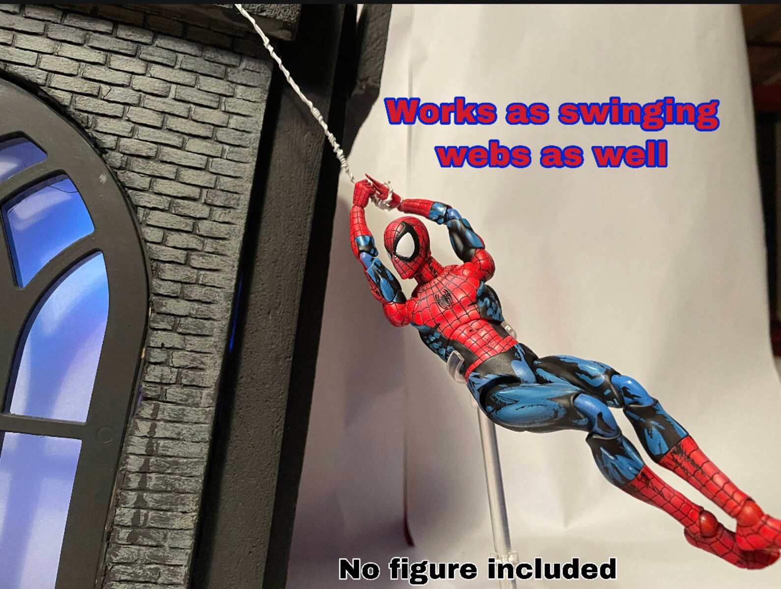 Marvel Legends Spiderman Custom Wired Webs NO FOGURE INCLUDED - Etsy