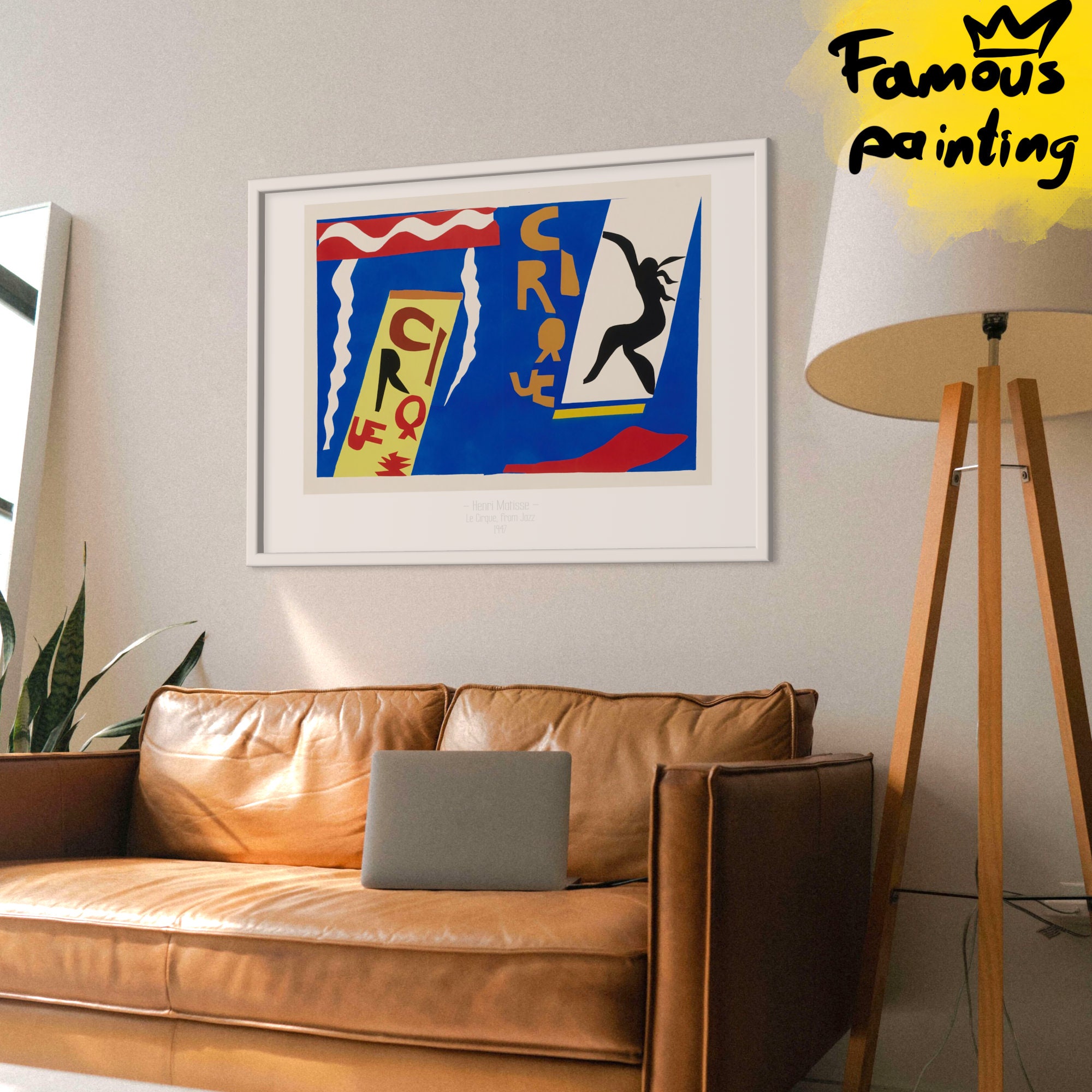 Henri Matisse Le Cirque From Jazz 1947 Wall Art Printable - Etsy