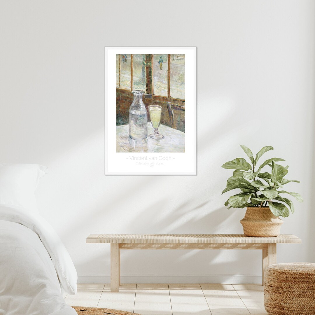 Vincent Van Gogh Café Table With Absinth 1887 Print - Etsy