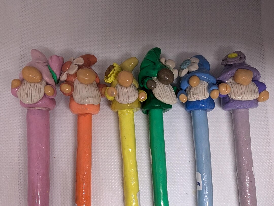 Decorated Bic Ballpoint Pens Polymer Clay, Sealed With UV Resin Buy ...