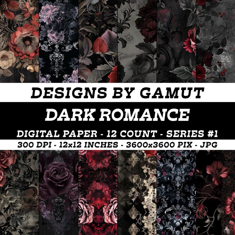 Dark Romance Wallpaper - Etsy