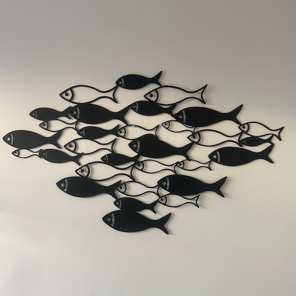 Metal Fish Art - Etsy