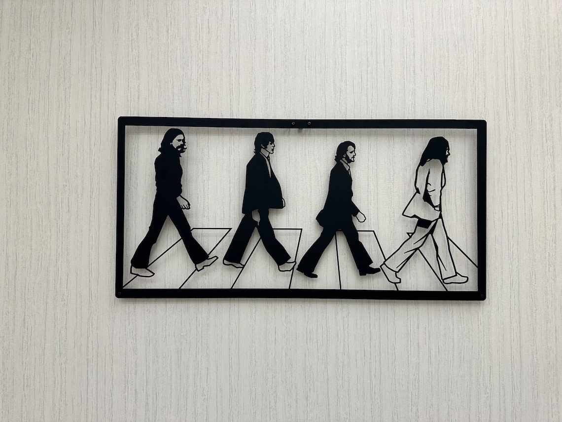 The Beatles Metal Wall Art Decor, Beatles Fun Decor Art, the Beatles ...
