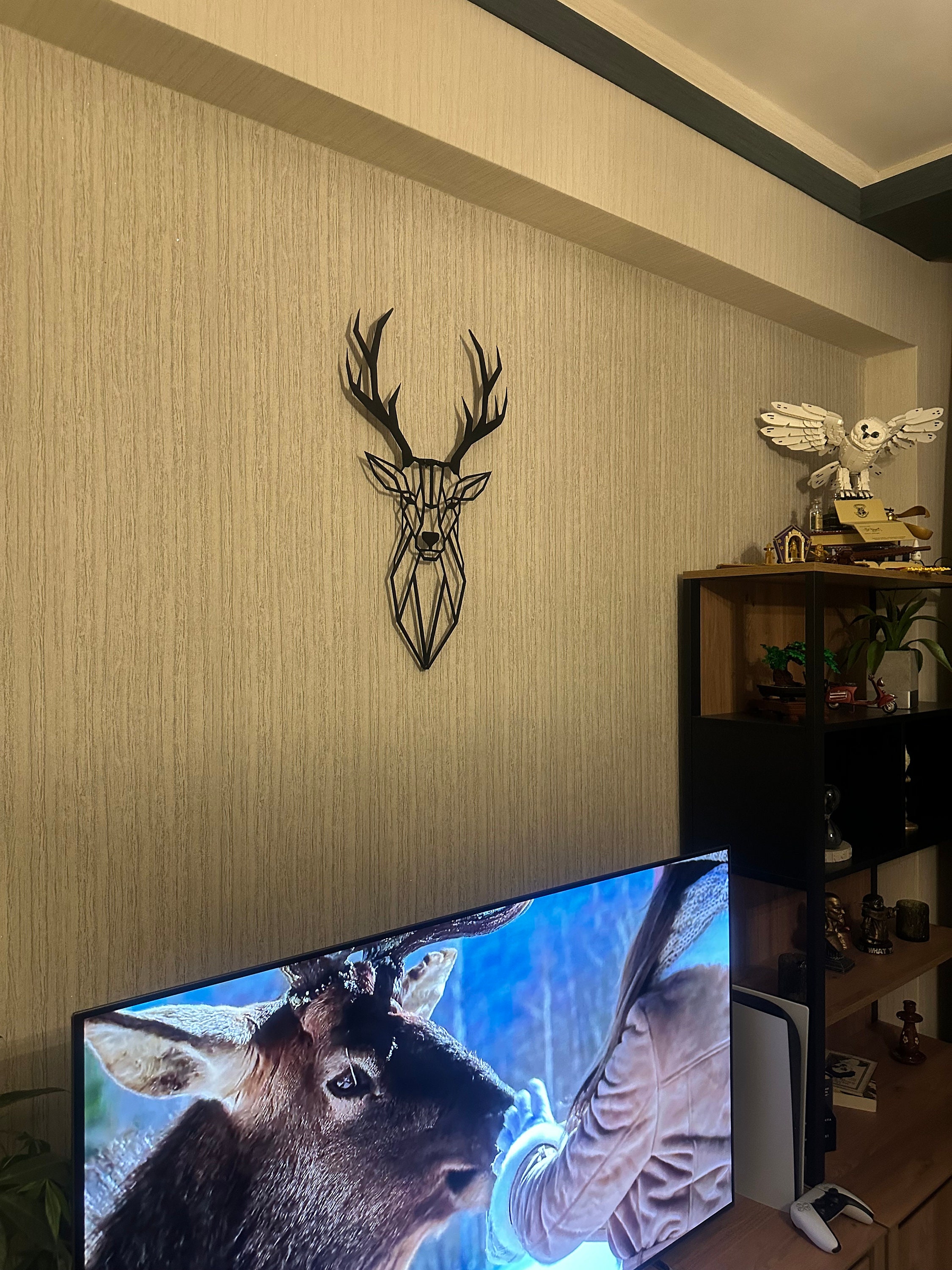 Metal Deer Wall Art Deer Head Wall Art Deer Wall Hanging - Etsy