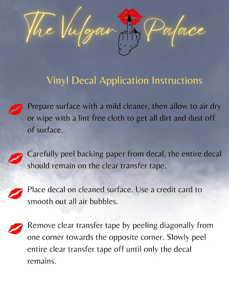 Custom Decals Choose Your Font, Color, Size Custom Vinyl Text Decals ...