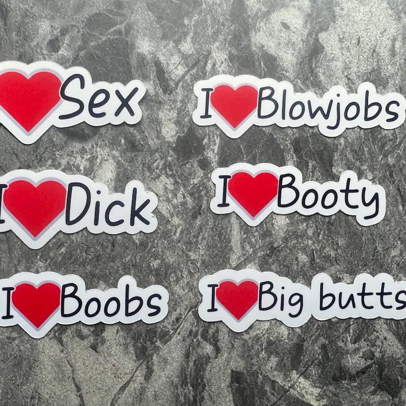 Adult Sex Stickers - Etsy