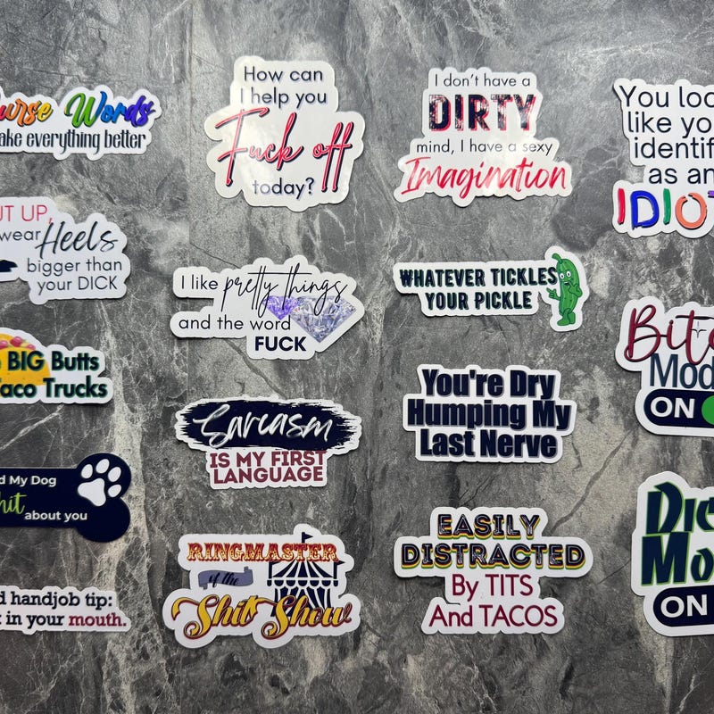 Stickers for Adults - Etsy