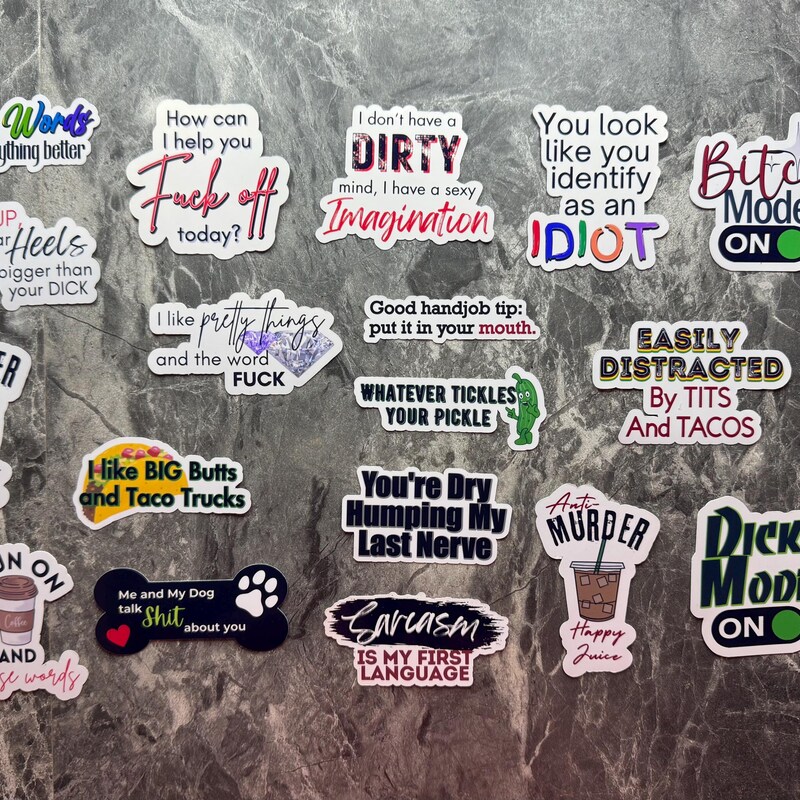 Stickers for Adults - Etsy