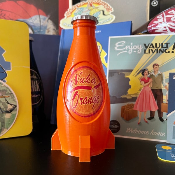 Nuka Cola Glass Bottle - Etsy