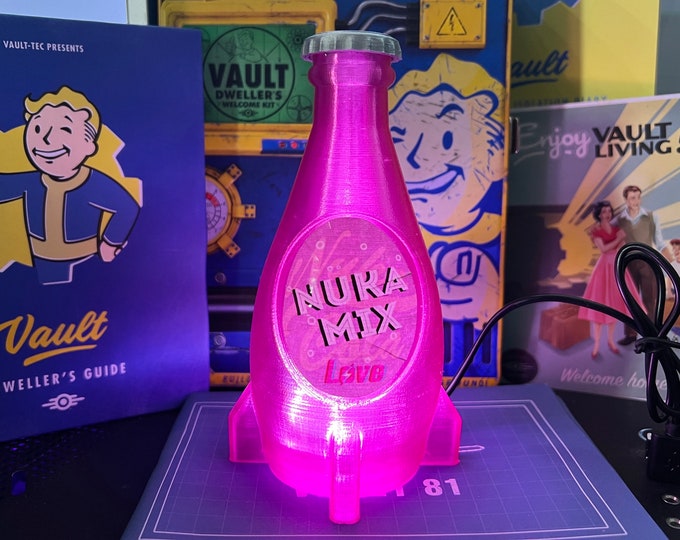 Nuka Cola Love USB Light up Bottle - Etsy