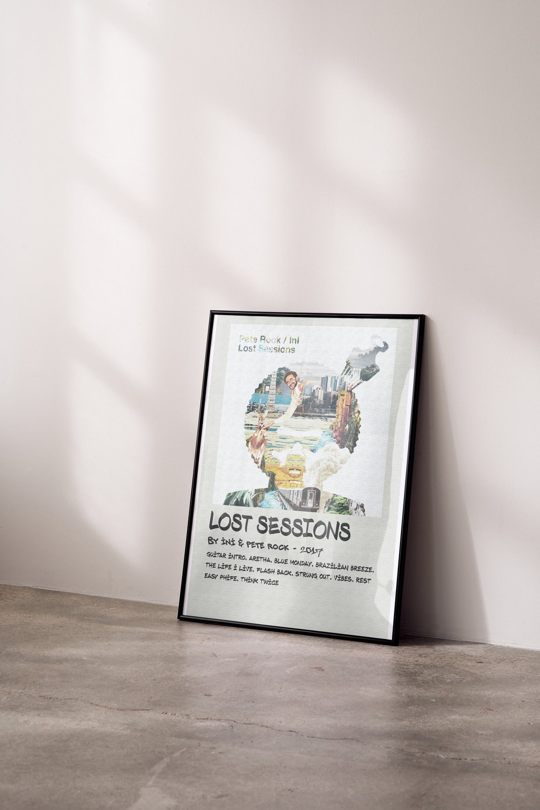 Ini & Pete Rock Lost Sessions Album Poster Vintage Rap Decor Vintage Hip-hop Art Retro Music ...