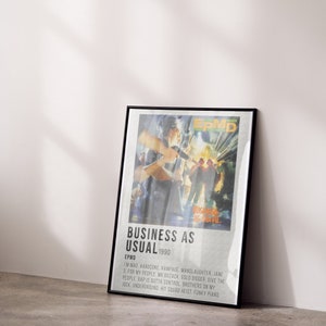 EPMD - Business as Usual - 1990 Album Poster | Vintage Rap Decor ...