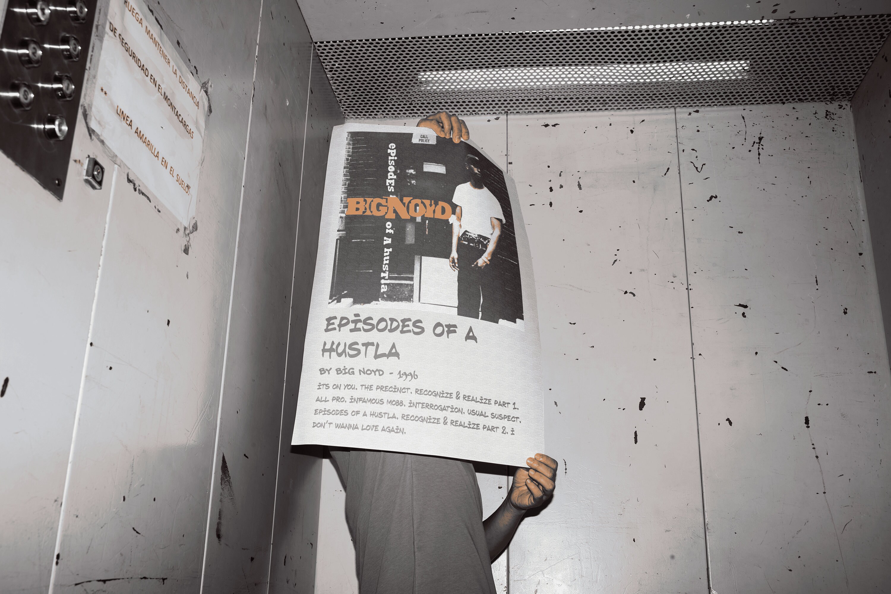 Big Noyd Episode of a Hustla Album Cover Poster Sizes A5, A4 A0 Wall ...