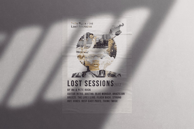 Ini & Pete Rock Lost Sessions Album Poster Vintage Rap Decor Vintage Hip-hop Art Retro Music ...