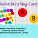 Alphabet Matching Caterpillar Printable Activity Learning Letters ...