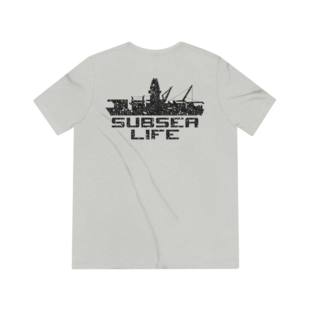 Subsea Life Drill Ship Unisex Triblend Tee - Etsy