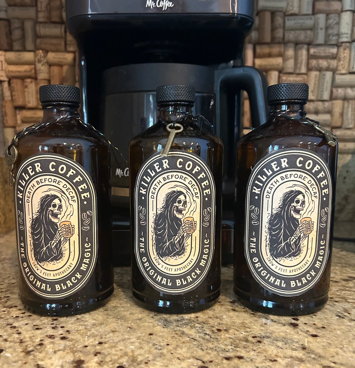 Killer Coffee Potion Bottle - Etsy