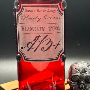Set of Vampire Blood Type Vases - Etsy