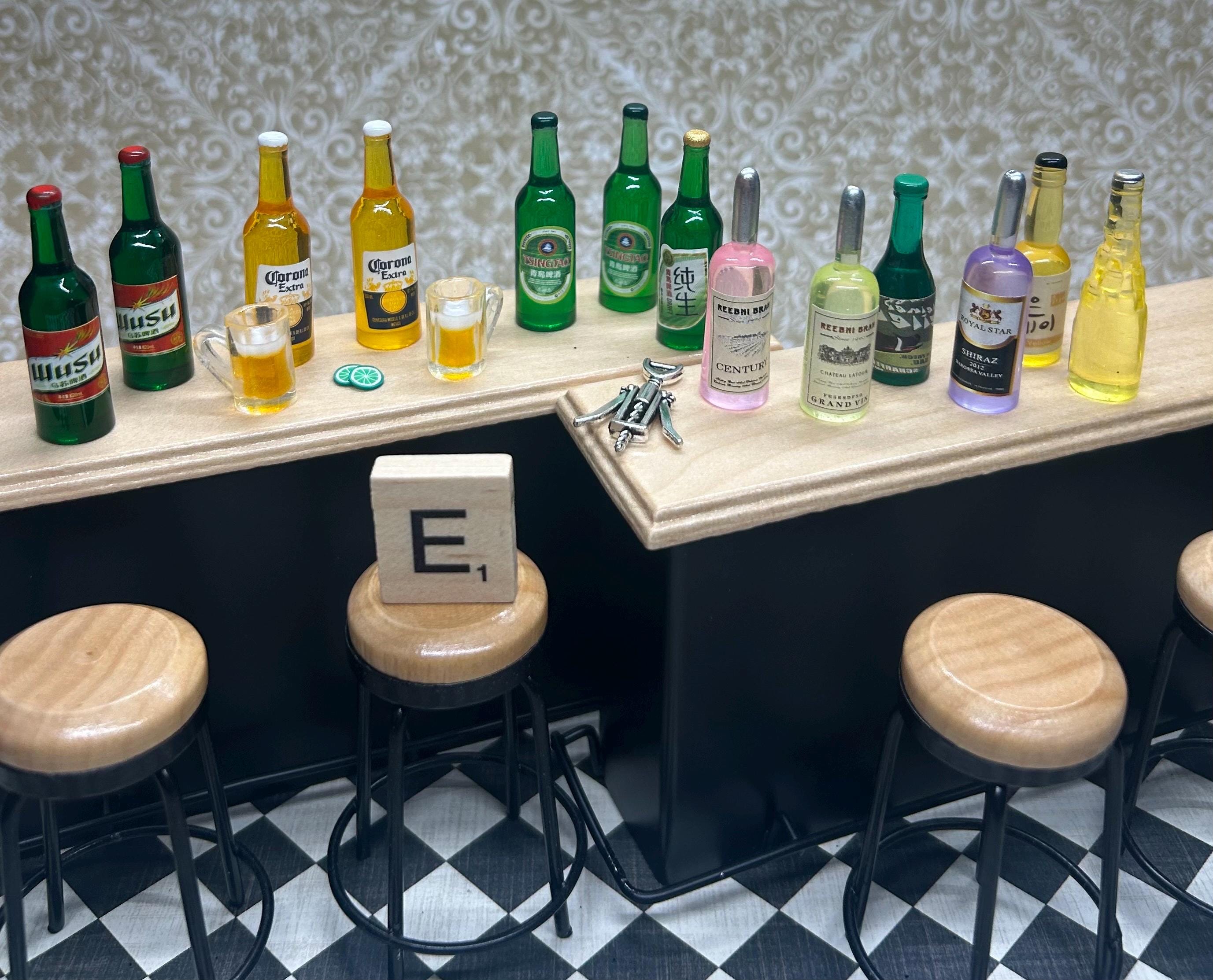 Miniature Alcohol Bottles - Set of 15 - Etsy