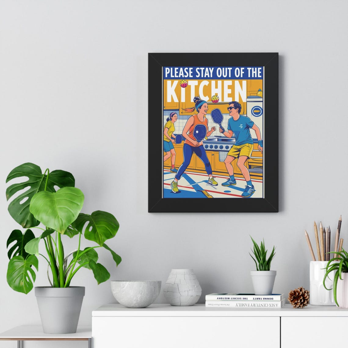 Pickleball Vintage Poster - Etsy
