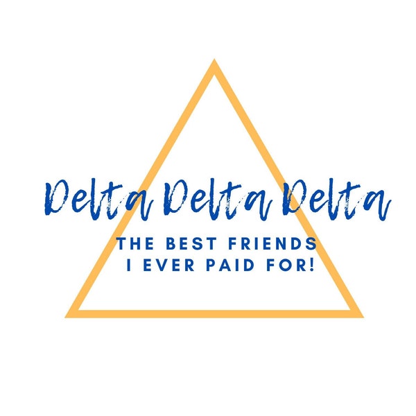 Tri Delta - Etsy