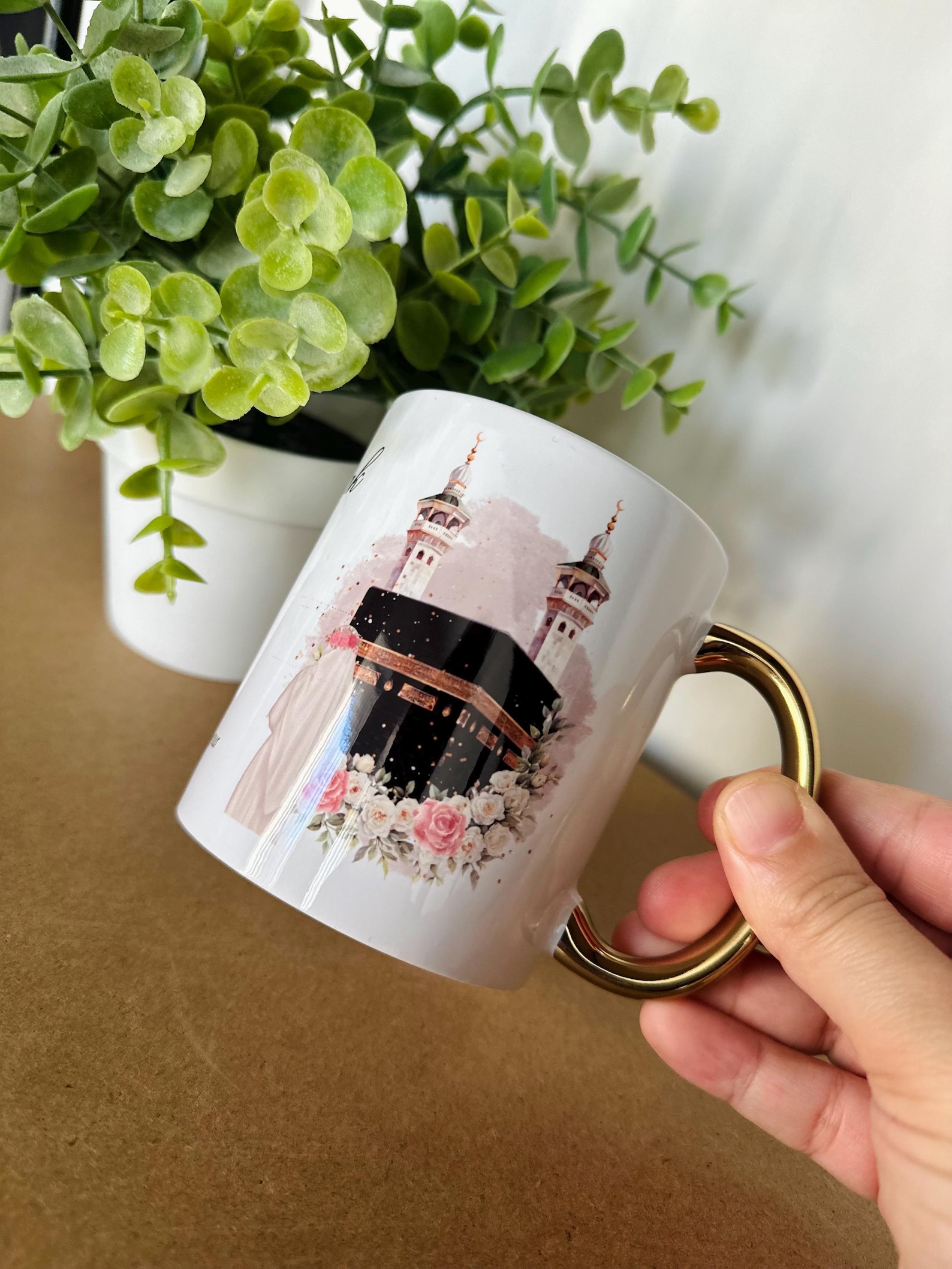 Personalised Umrah Mug – Custom Name & Date – Umrah Mubarak Gift ...