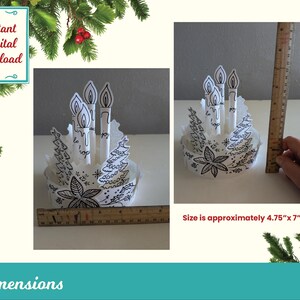 DIY Christmas Advent Wreath Paper Craft | Weekly Countdown | Advent ...