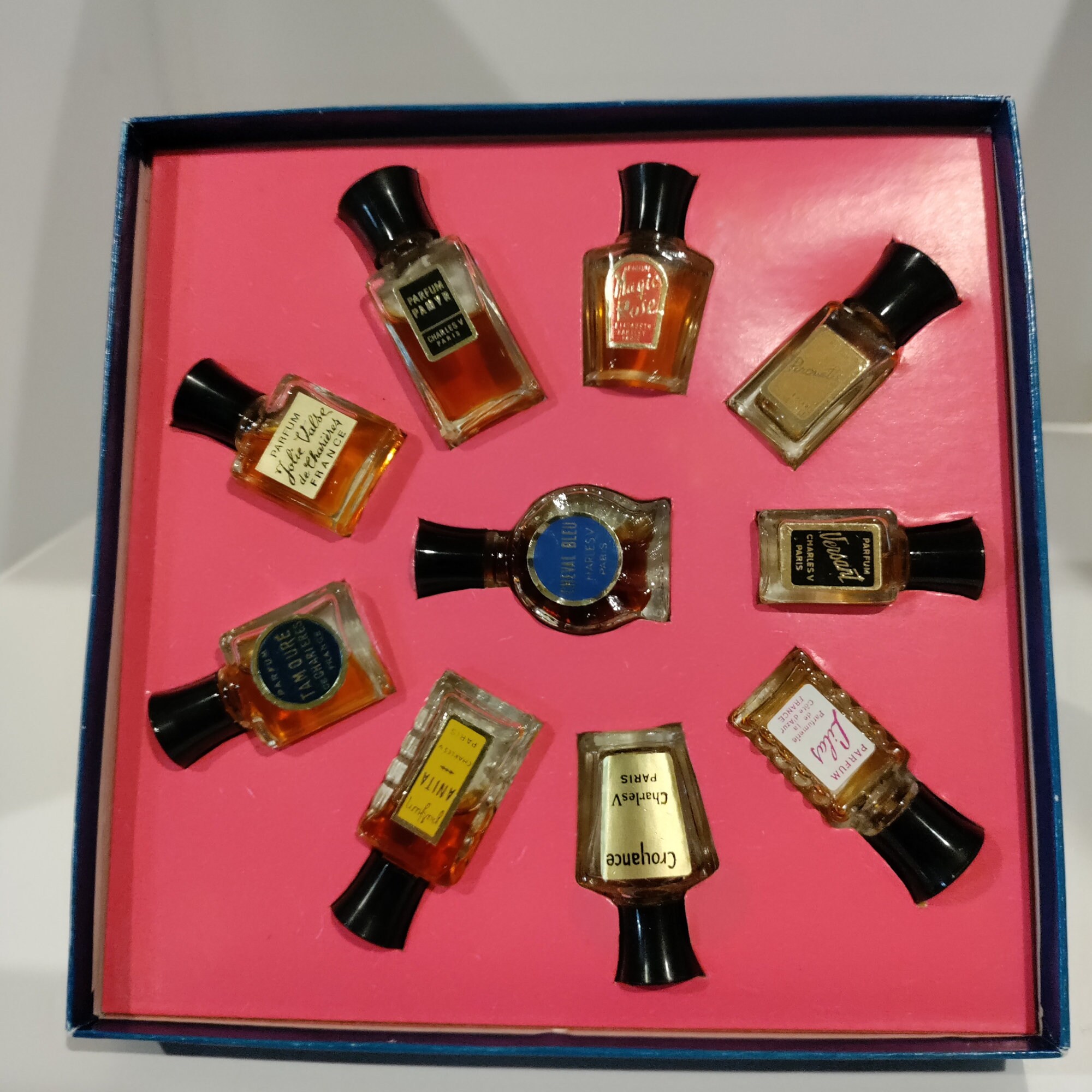 Rare Vintage 1960's Parfum De Paris Charles V. Micro Mini Perfume 10 ...